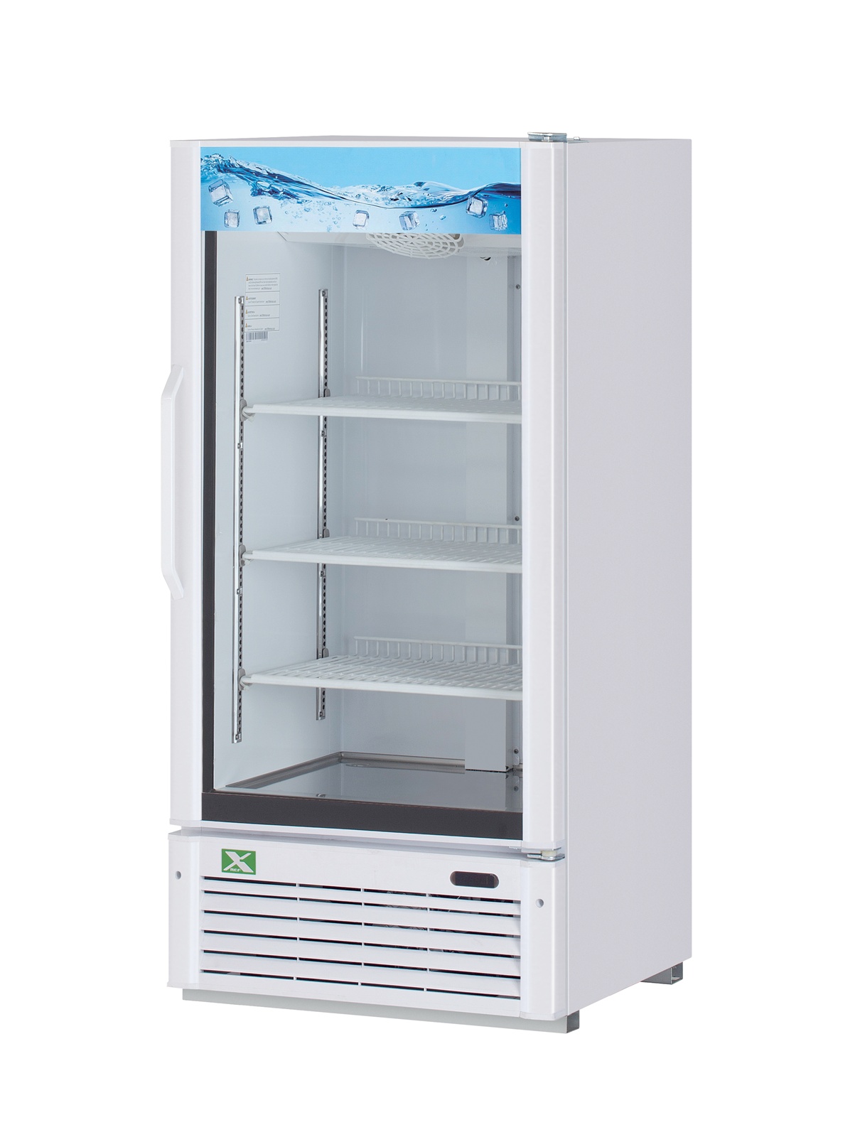 XGM-10W-N6 1DR Glass Door Merchandiser- WhitePRODUCTS / GLASS DOOR ...