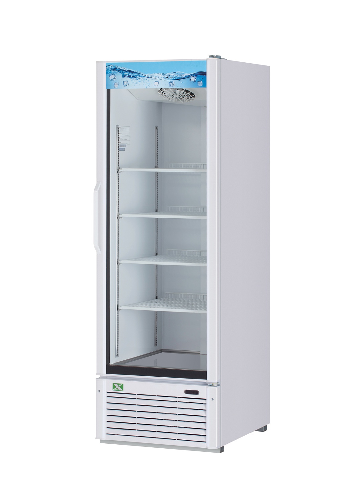 XGM-23W-N6 1DR Glass Door Merchandiser- WhitePRODUCTS / GLASS DOOR ...